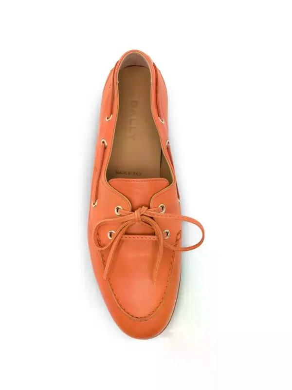 Bally Plume Boat Shoes
