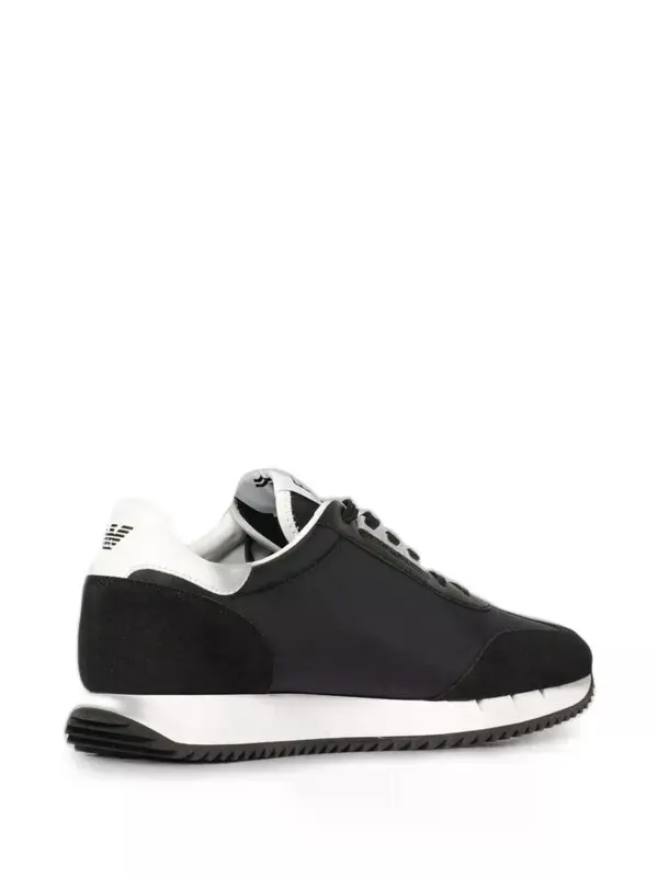 EA7 Panelled Logo Print Sneakers
