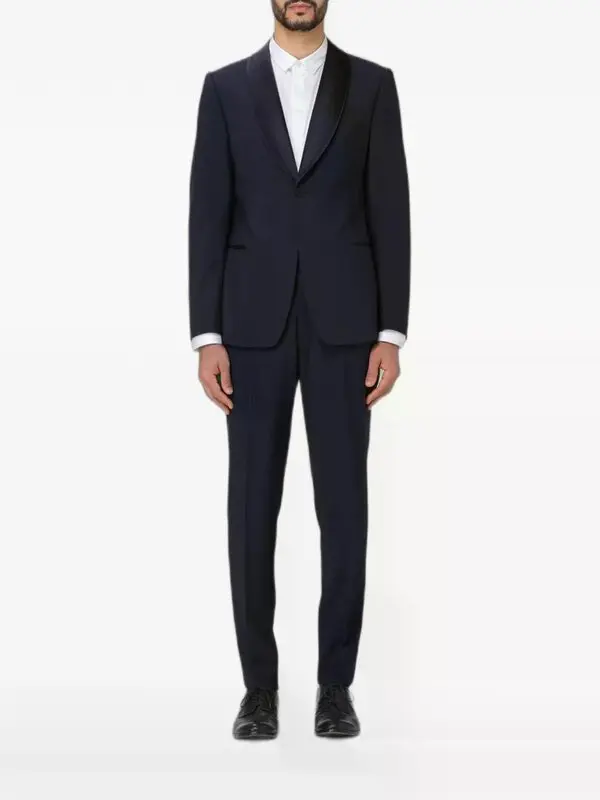 Emporio Armani Single-breasted Virgin Wool Suit