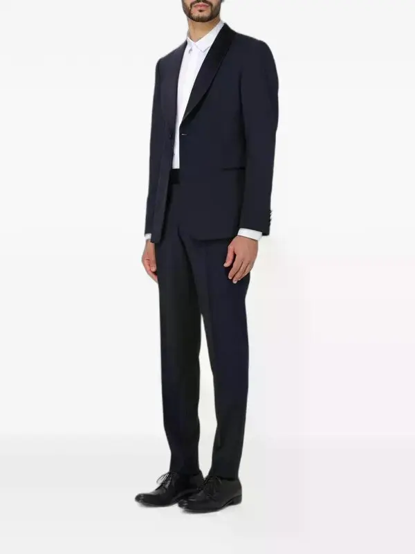 Emporio Armani Single-breasted Virgin Wool Suit
