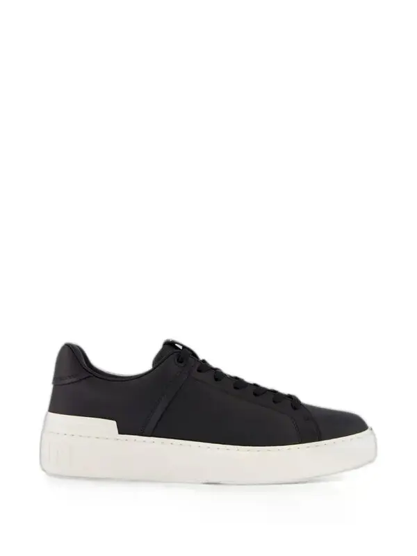 Balmain B-court Leather Sneakers