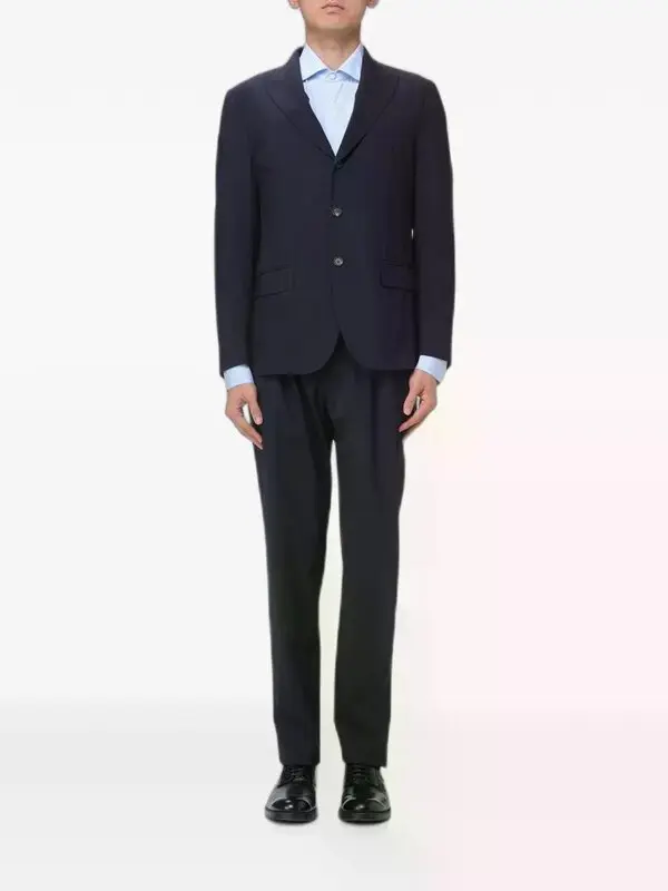 Eleventy Single-breasted Wool-blend Suit