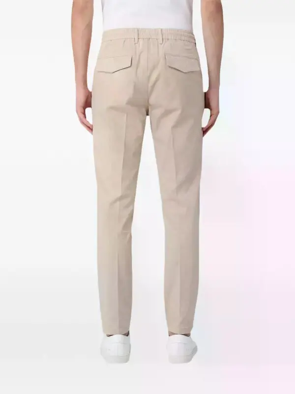 Eleventy Drawstring Pleated Chinos