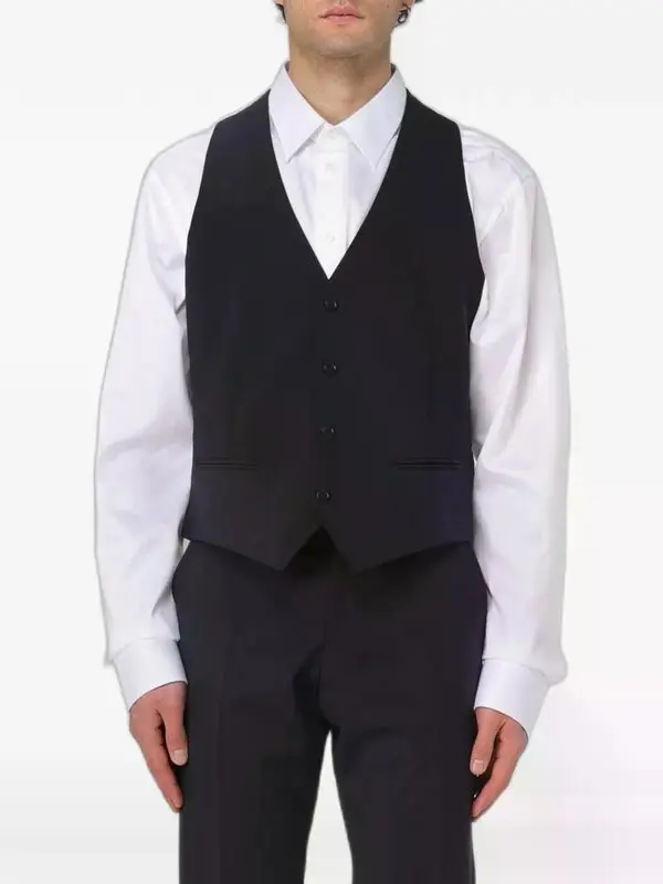 Emporio Armani Wool Waistcoat