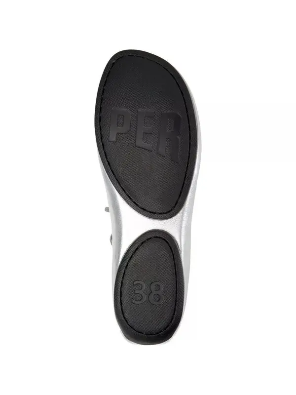 Camper Nina Lace-up Ballet Flats