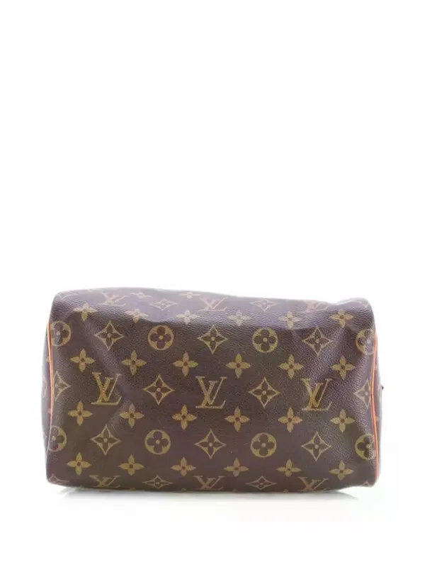 LOUIS VUITTON Speedy 25 Satchel Handbag Monogram Canvas