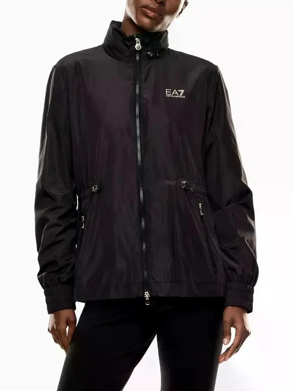EA7 Drawstring Waist Bomber Jacket
