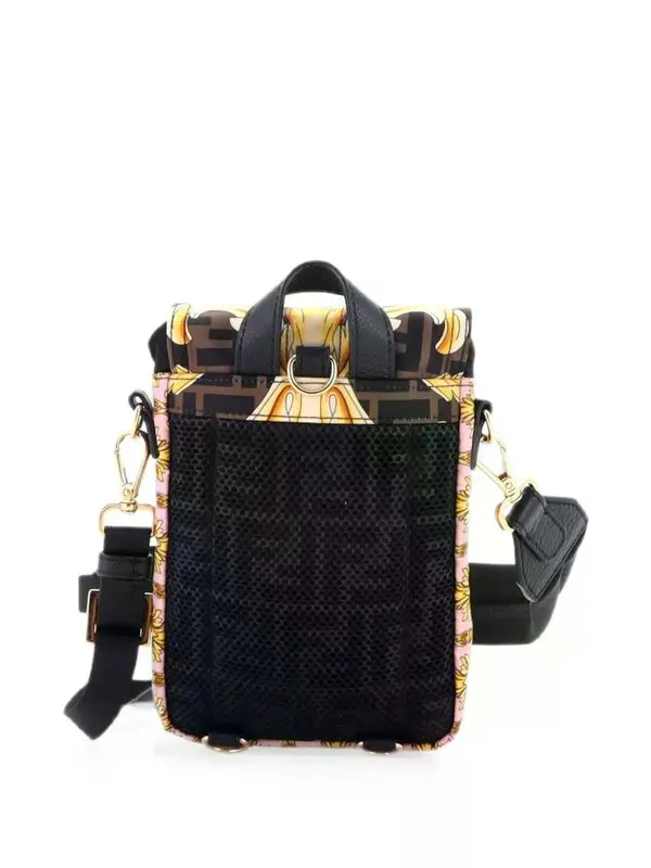 Fendi X Versace Fendace Zucca Nylon Mini Backpack