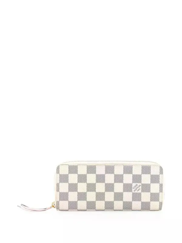LOUIS VUITTON Clemence Wallet Damier Small Wallets