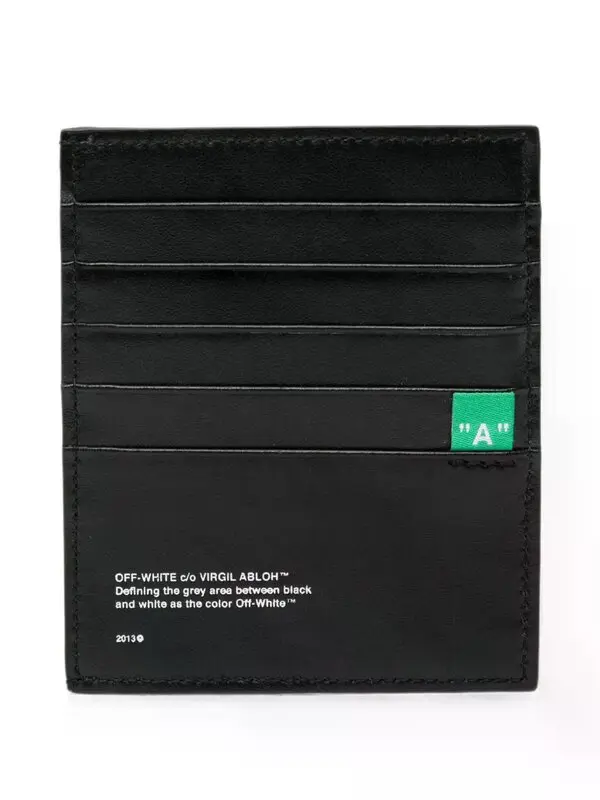 Off-White Diagonals-print Cardholder