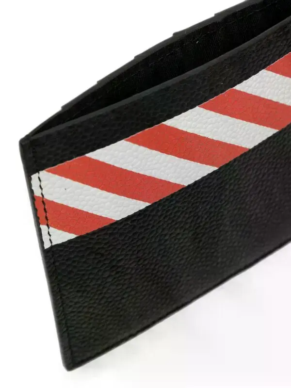 Off-White Diagonals-print Cardholder