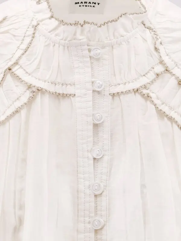 MARANT ETOILE Christa Cotton And Viscose Shirt