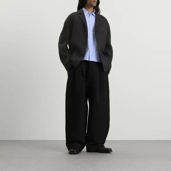 JIL SANDER Wool Double Faced Workwear Jacket