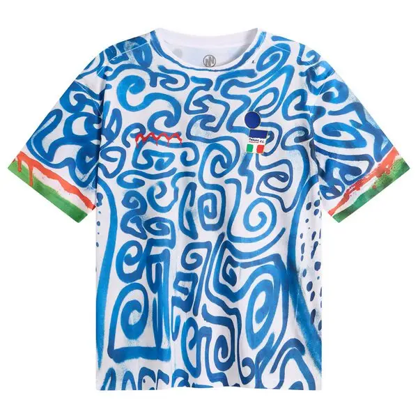 NAVINDER NANGLA Gli Azzurri" Jersey - Blue/white