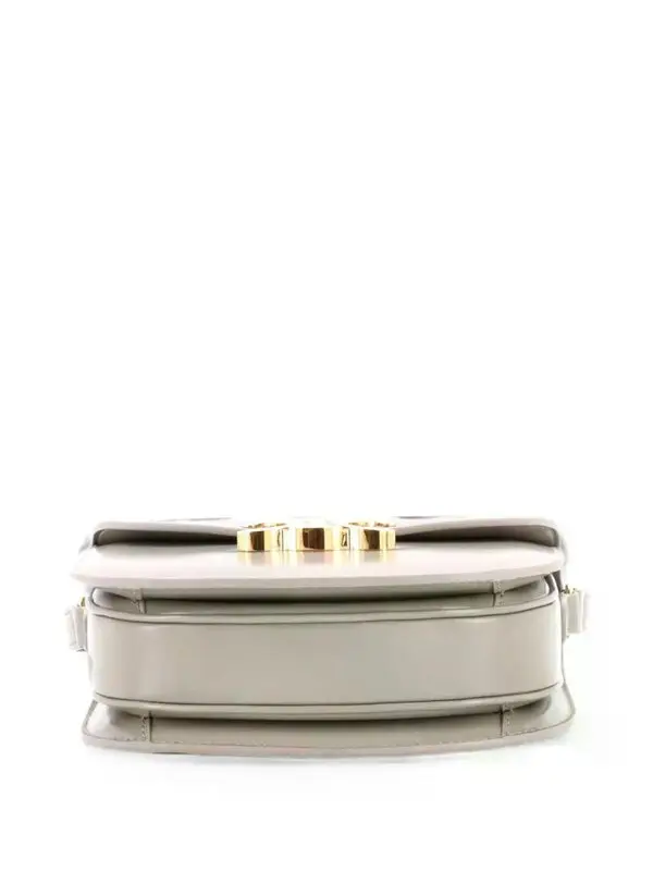 Celine Triomphe Besace Cléa Flap Leather Shoulder Bag