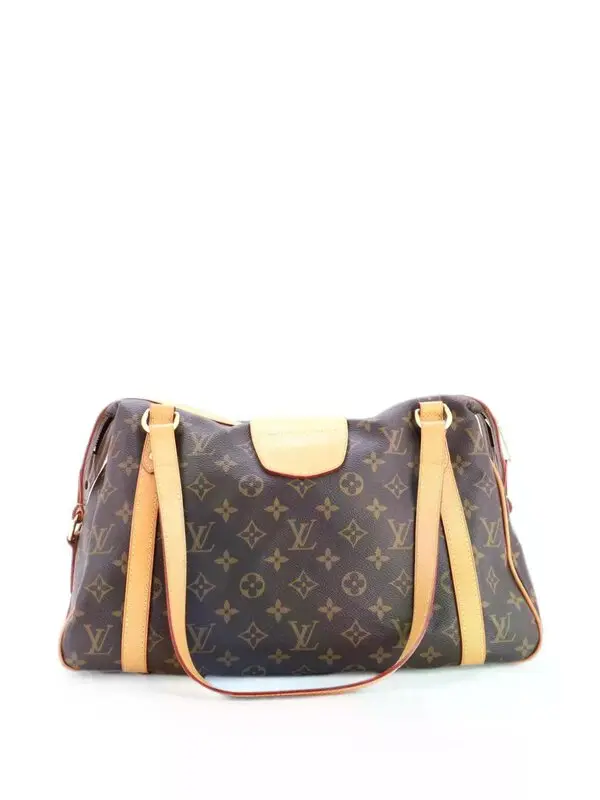 LOUIS VUITTON Stresa Gm Monogram Canvas Shoulder Bag - Brown