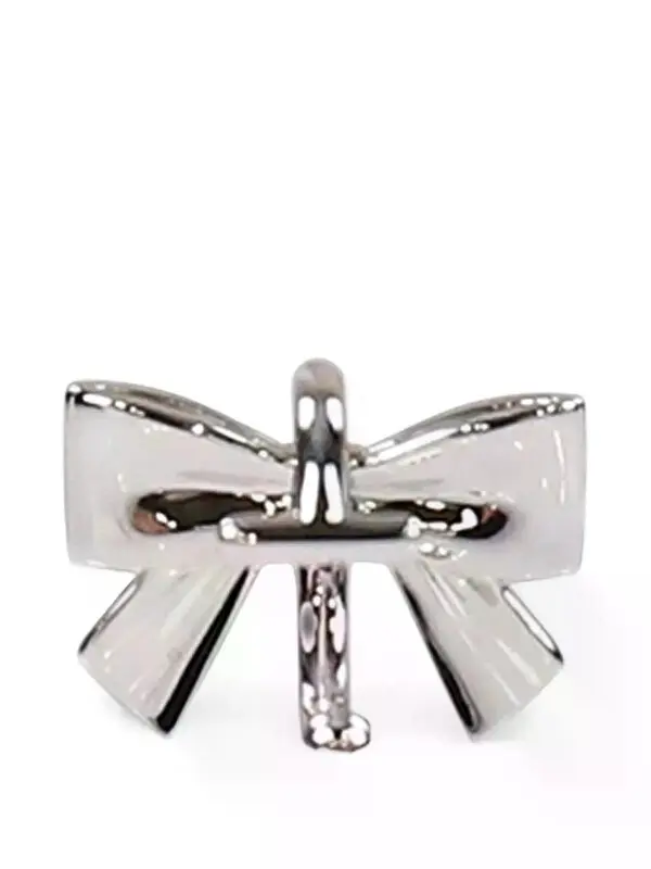 YVMIN Bow Detail Open Cuff Ring