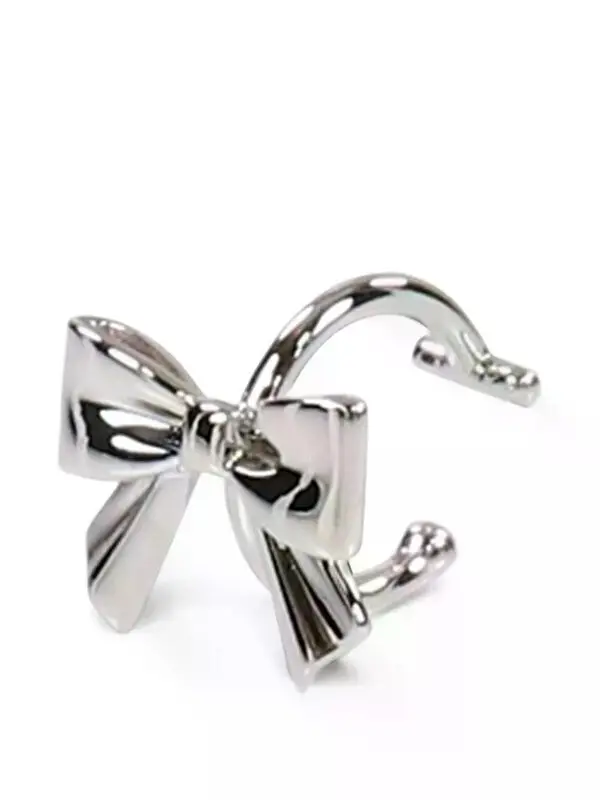 YVMIN Bow Detail Open Cuff Ring