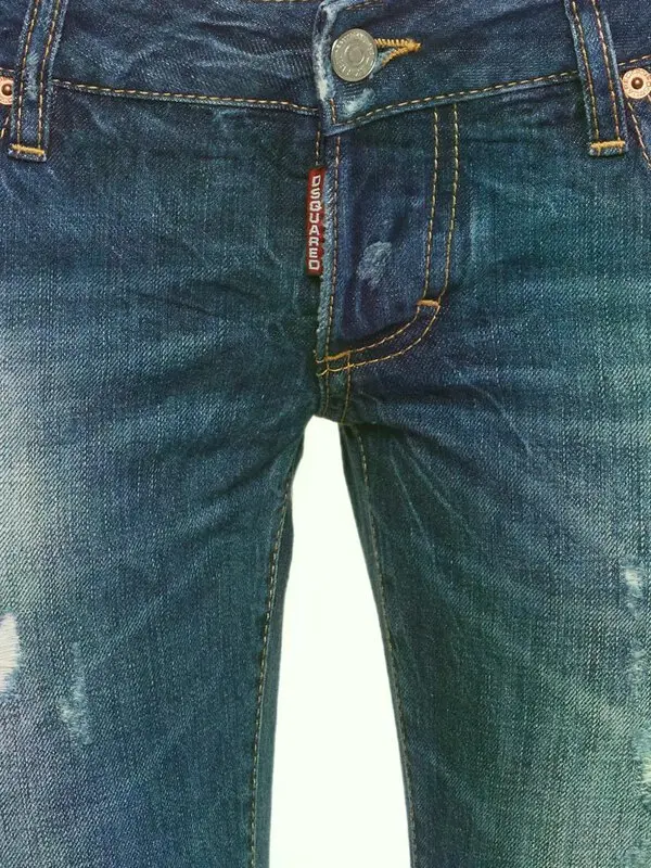 Dsquared2 Distressed Slim-fit Jeans