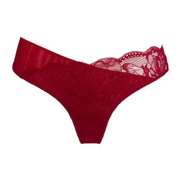 BONBON LINGERIE Rosabella Full Brief - Red