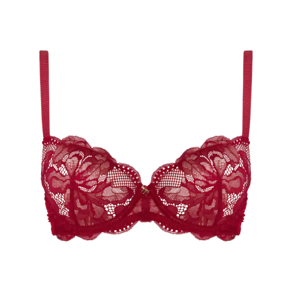 BONBON LINGERIE Rosabella Push-up Bra - Red