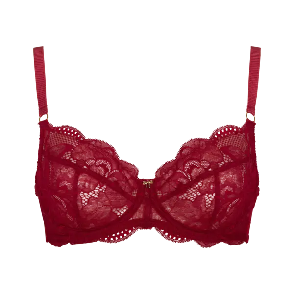 BONBON LINGERIE Rosabella Underwired Bra - Red
