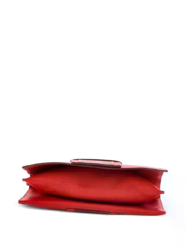 Hermès H Passant Clutch Shoulder Bag - Red