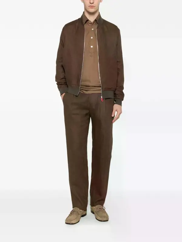 Kiton Buttoned Polo Shirt