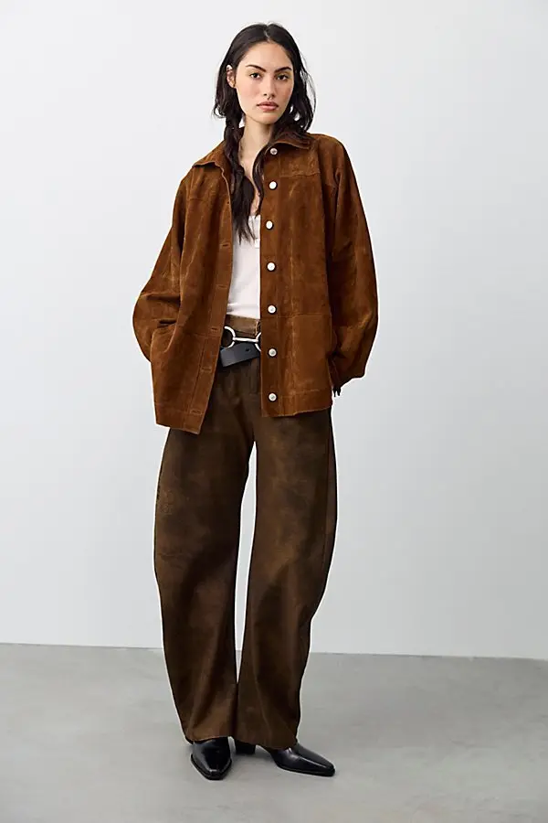 Free People We The Free Suede Jacket