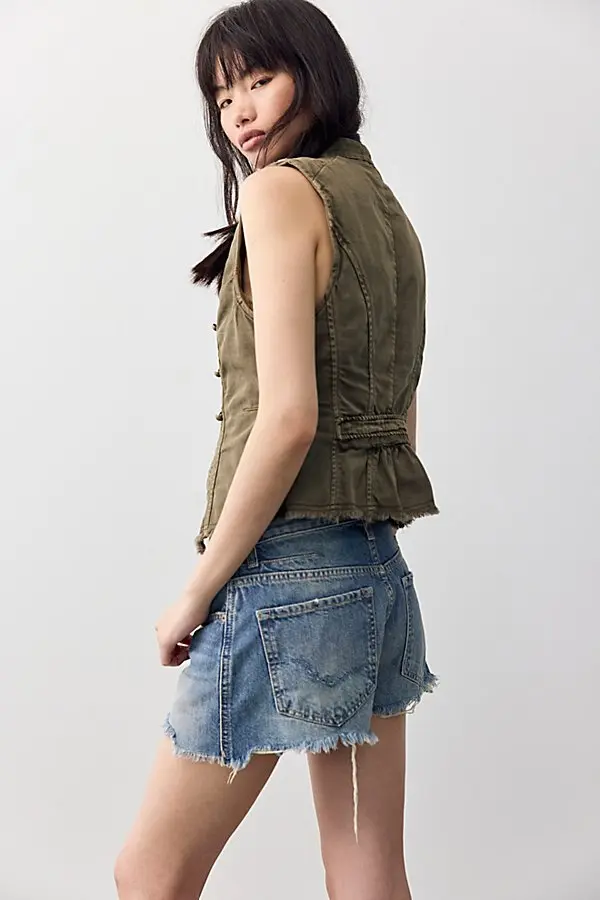 Free People We The Free Double Take Crossover Shorts