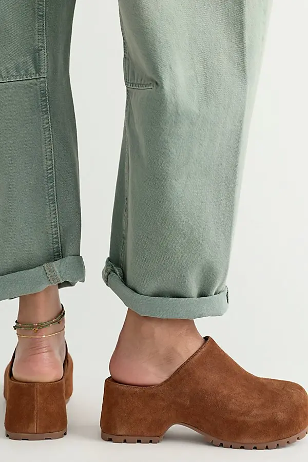 Free People I'm With The Band Clogs
