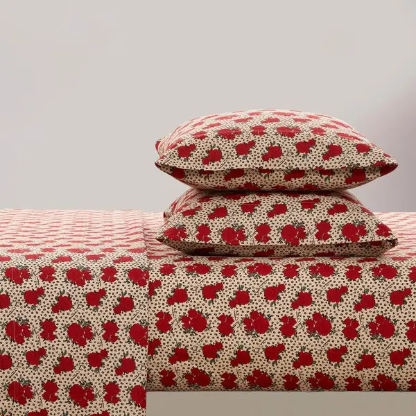 Juicy Couture Printed Microfiber Sheet Set