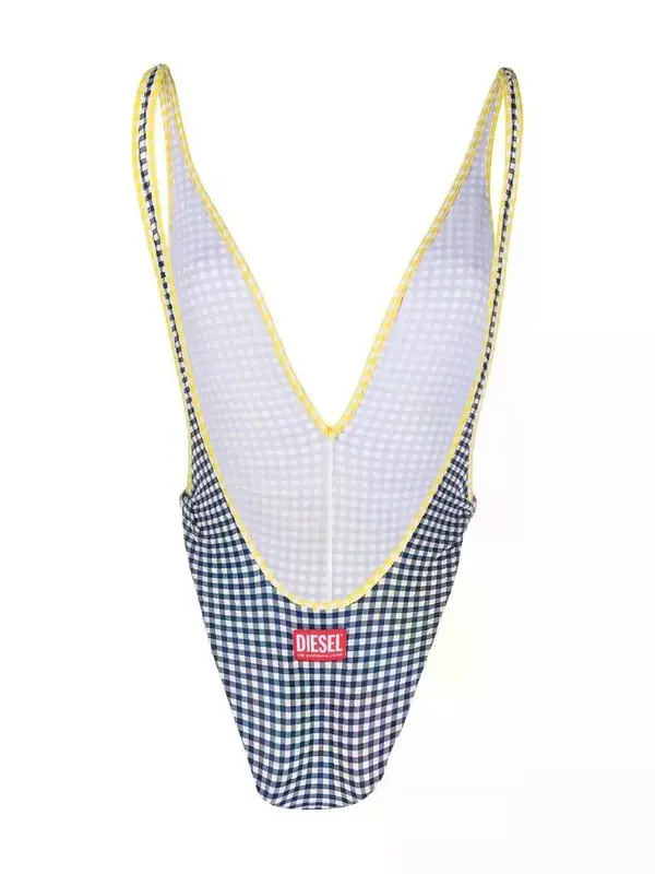DIESEL® Gingham Check Swimsuit