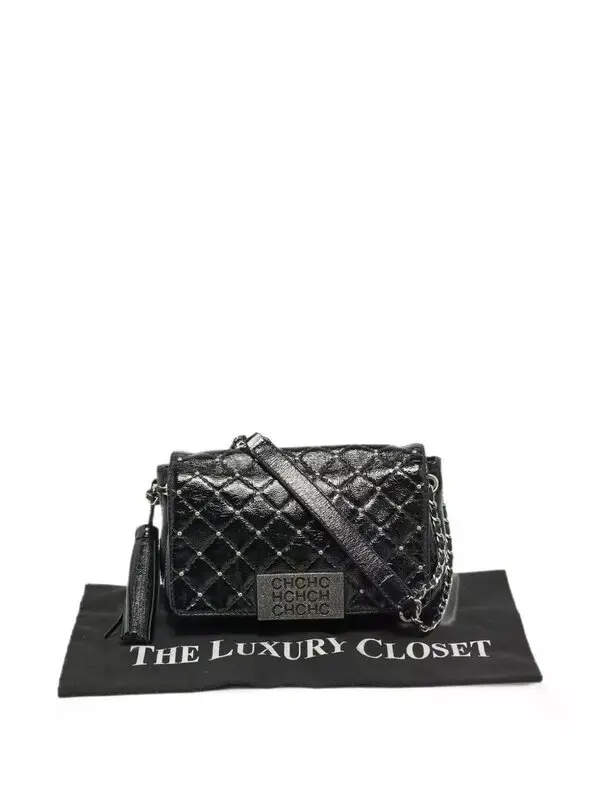 Carolina Herrera Pearl-embellished Shoulder Bag