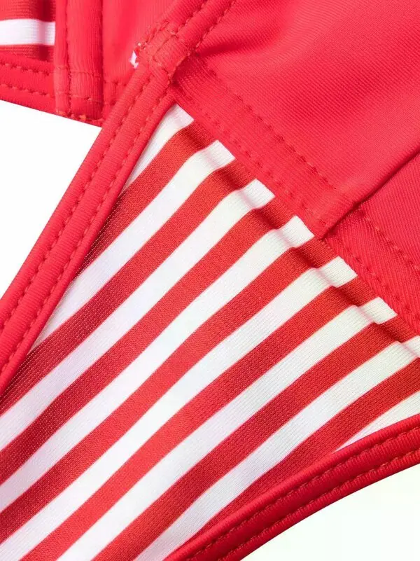 DIESEL® Striped-strap Bikini Top