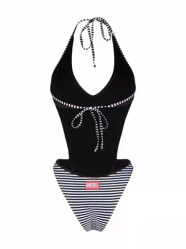 DIESEL® Katrien Halterneck Swimsuit - Black