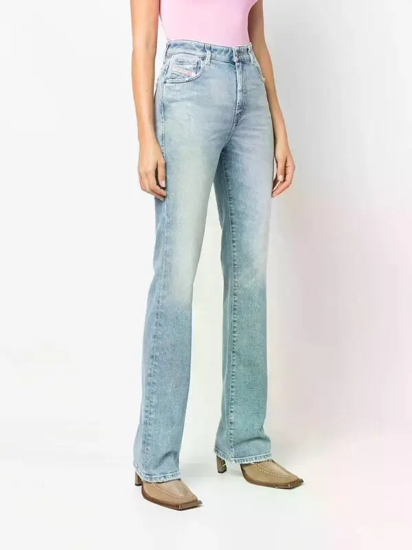 DIESEL® High-waisted Flared Jeans - Blue
