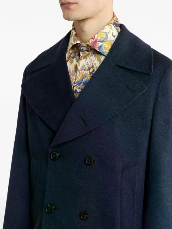 Etro Cashmere Pea Coat
