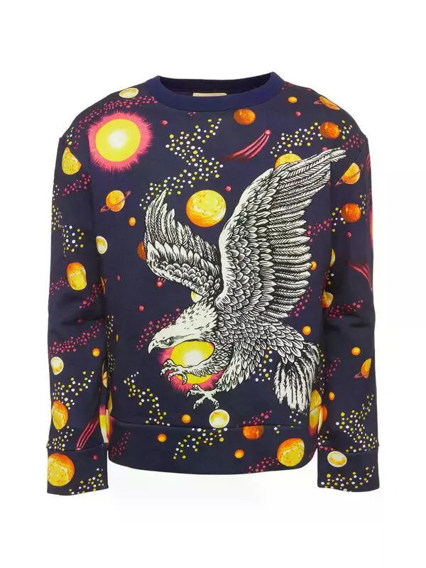 Gucci Space Eagle Sweatshirt - Blue