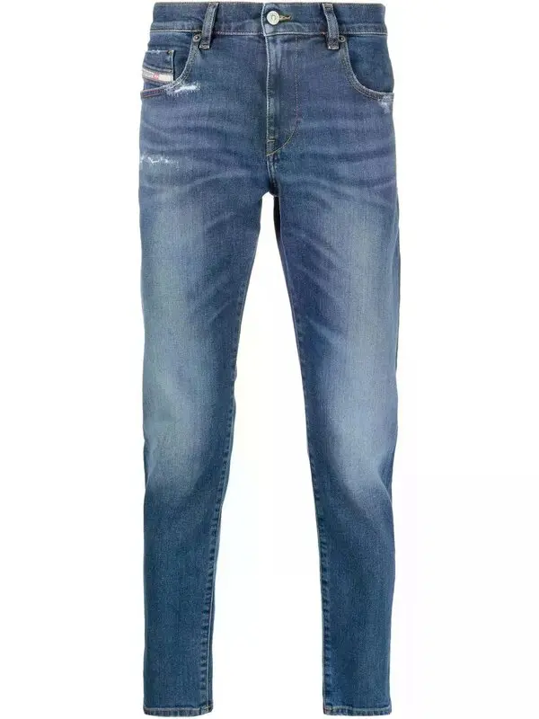 DIESEL® D-strukt Slim-cut Jeans - Blue