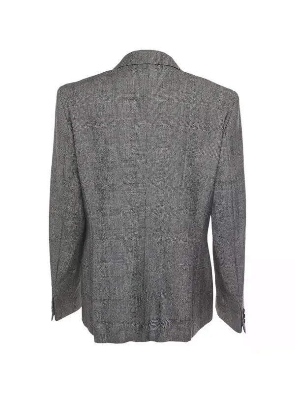 Max Mara Glen Plaid Single-breasted Blazer