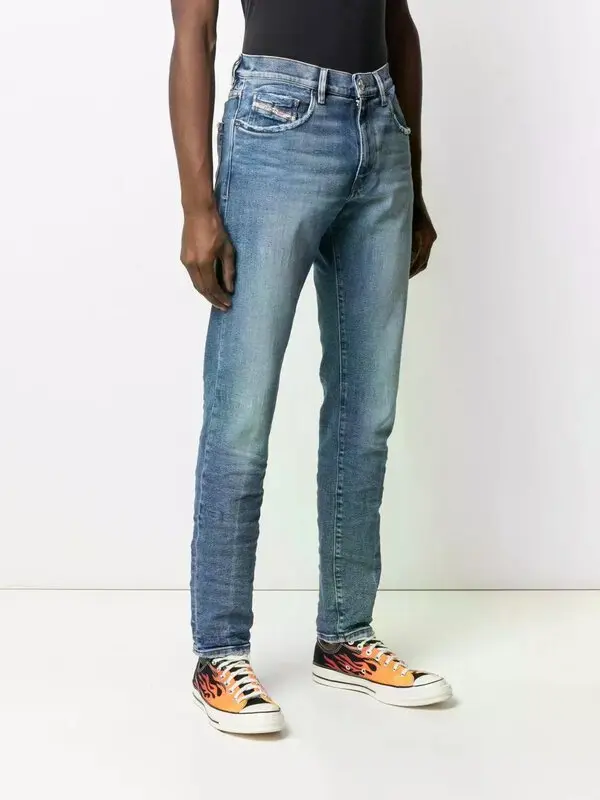 DIESEL® D-strukt Slim-fit Jeans - Blue
