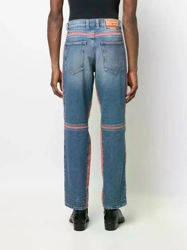 DIESEL® D-mand Straight-leg Jeans