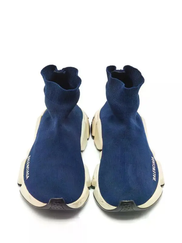 Balenciaga Speed Knit Sneakers - Blue