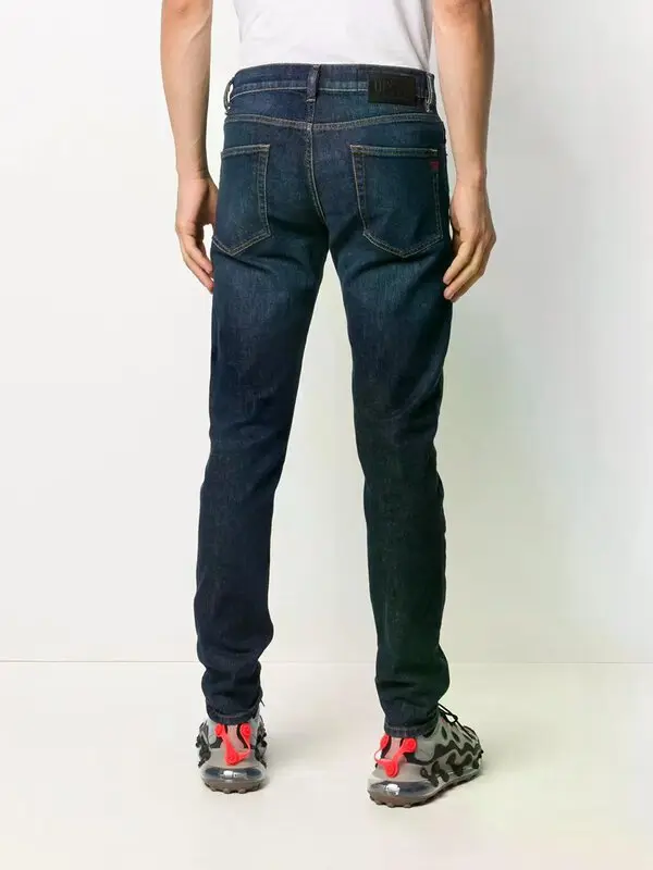 DIESEL® D-strukt Low Rise Jeans - Blue