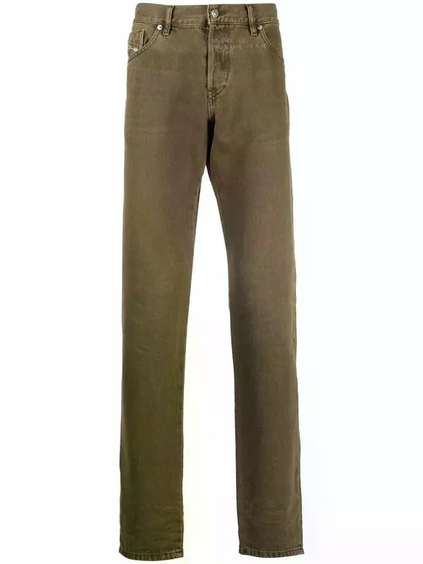 DIESEL® D-kras Slim-fit Jeans - Green
