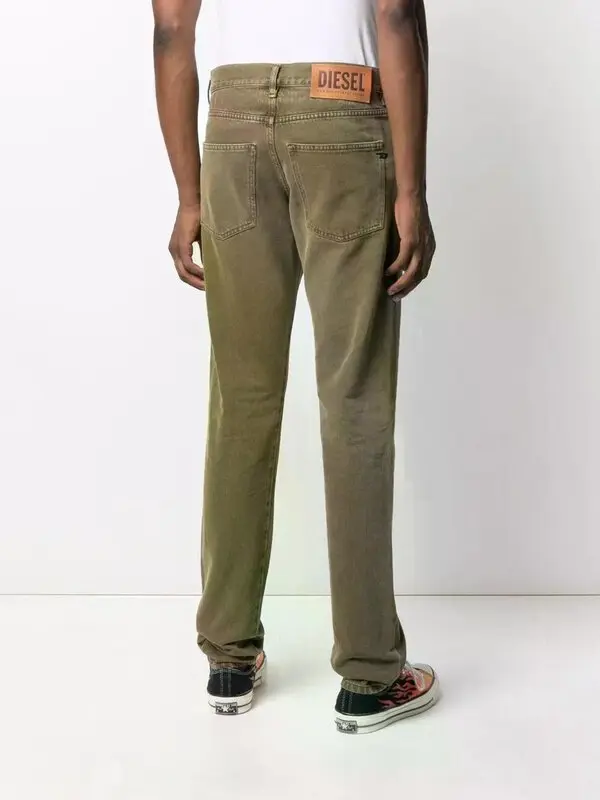 DIESEL® D-kras Slim-fit Jeans - Green