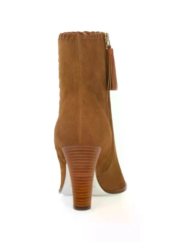 GIANVITO ROSSI Zaira Suede Ankle Boots