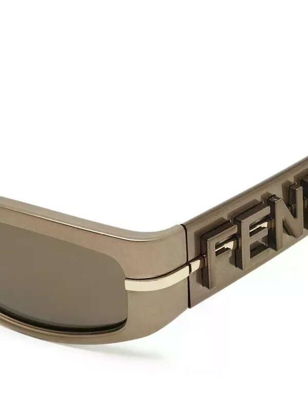 Fendi Fendigraphy Rectangle-frame Sunglasses