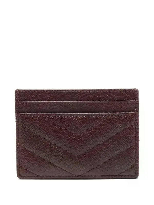 Saint Laurent 2020 Cassandre Matelassé Card Holder